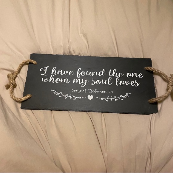 Accents | I Have Found The One Plaque | Poshmark